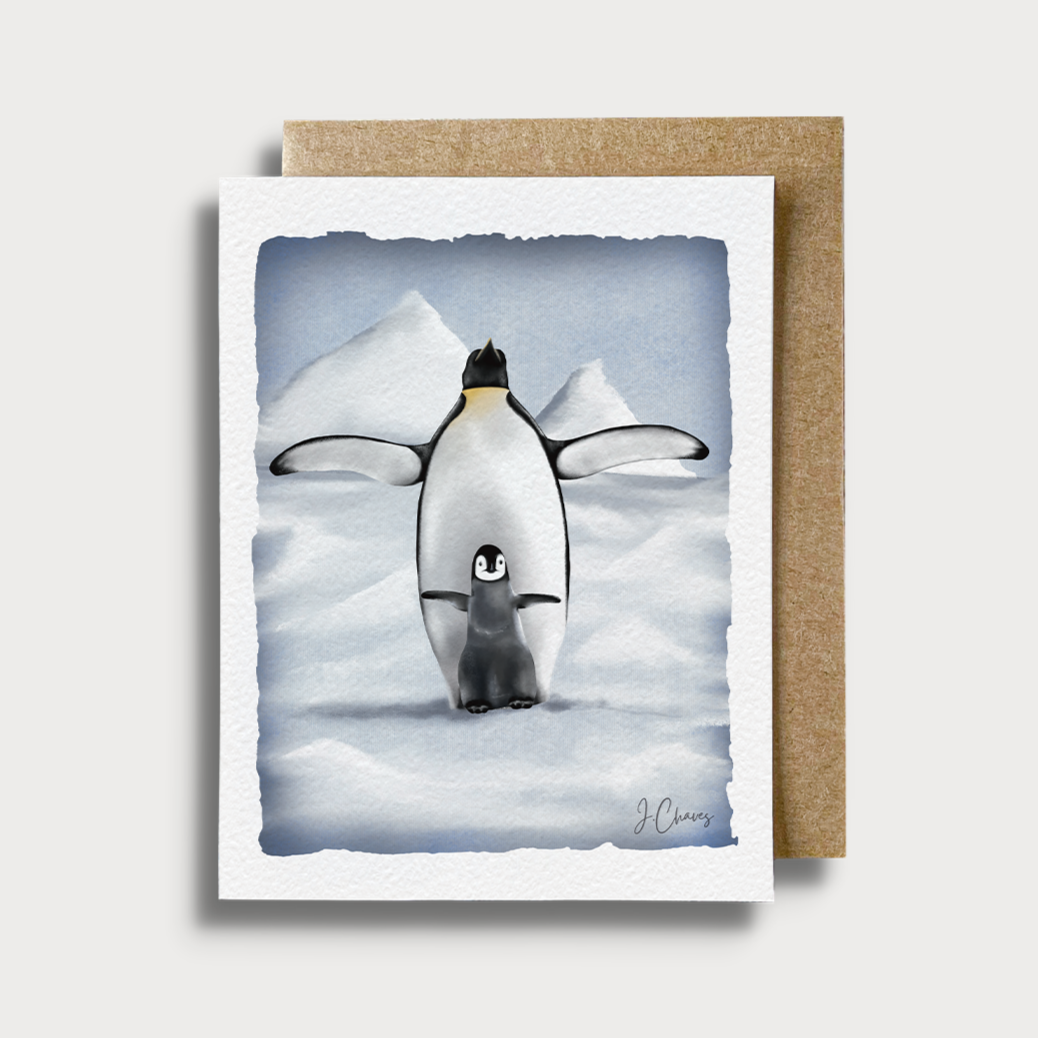 Penguin Shadow Card – The Crafted Goat