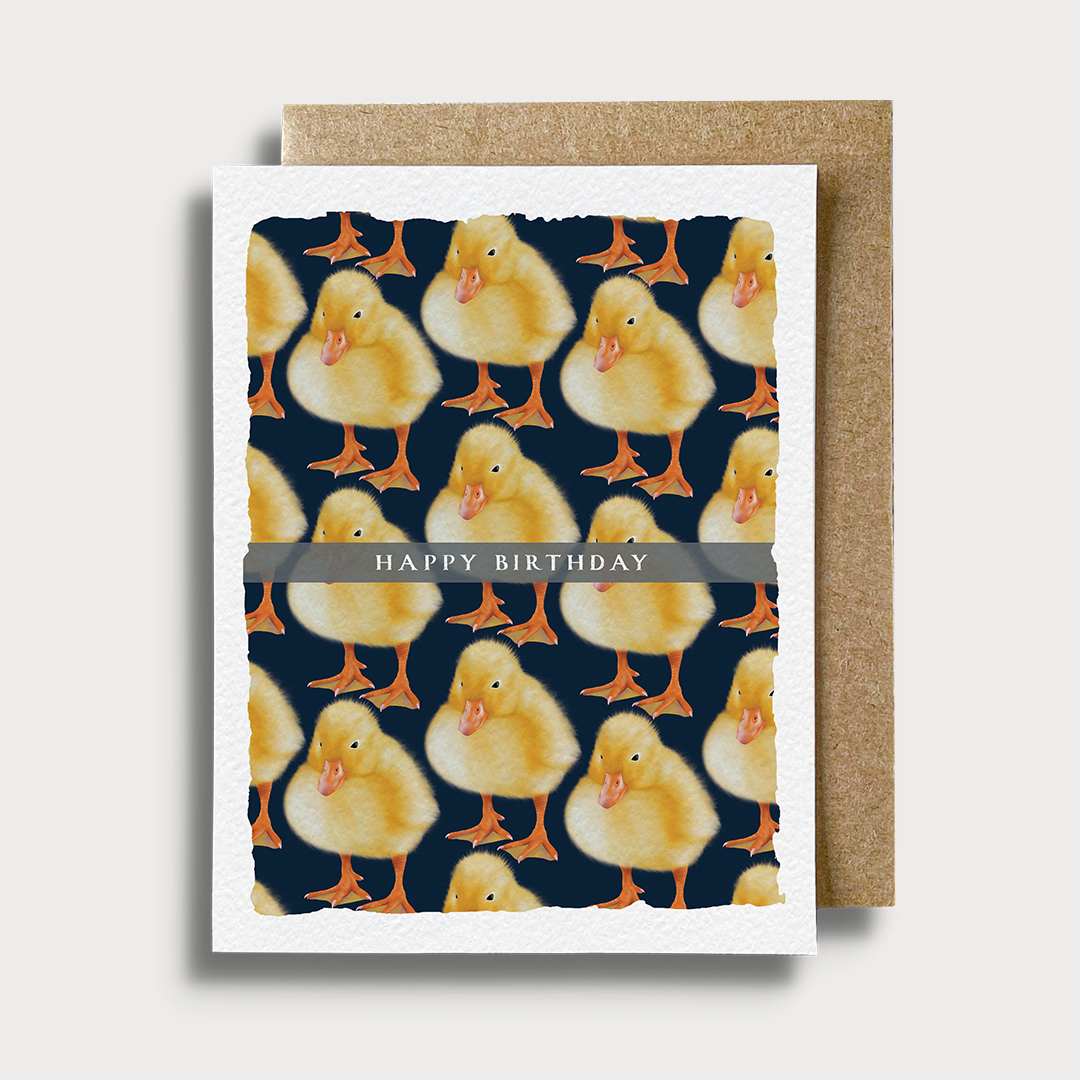 Birthday Baby Duck Card – The Crafted Goat